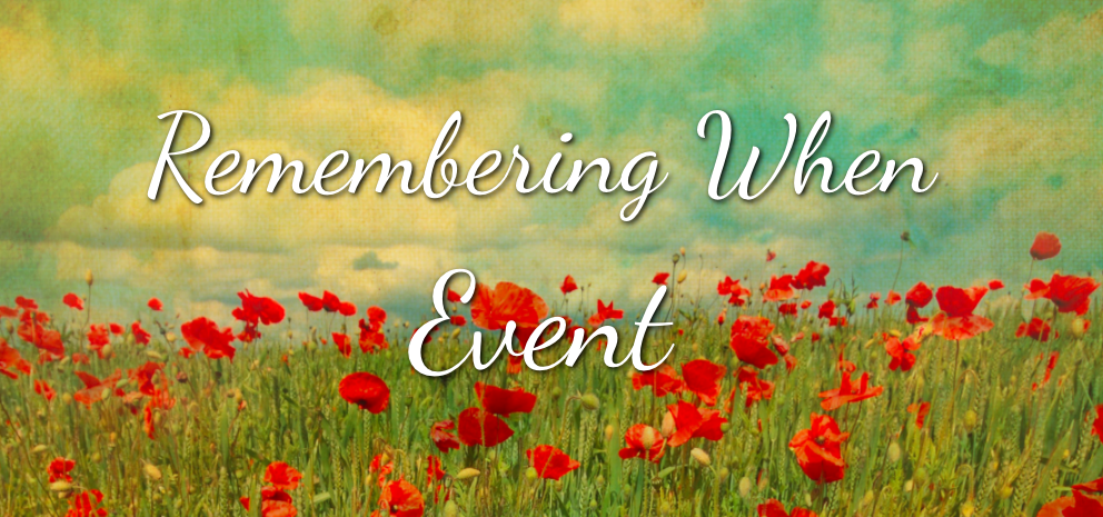 Remembering When Event | Carmel Joy Baird