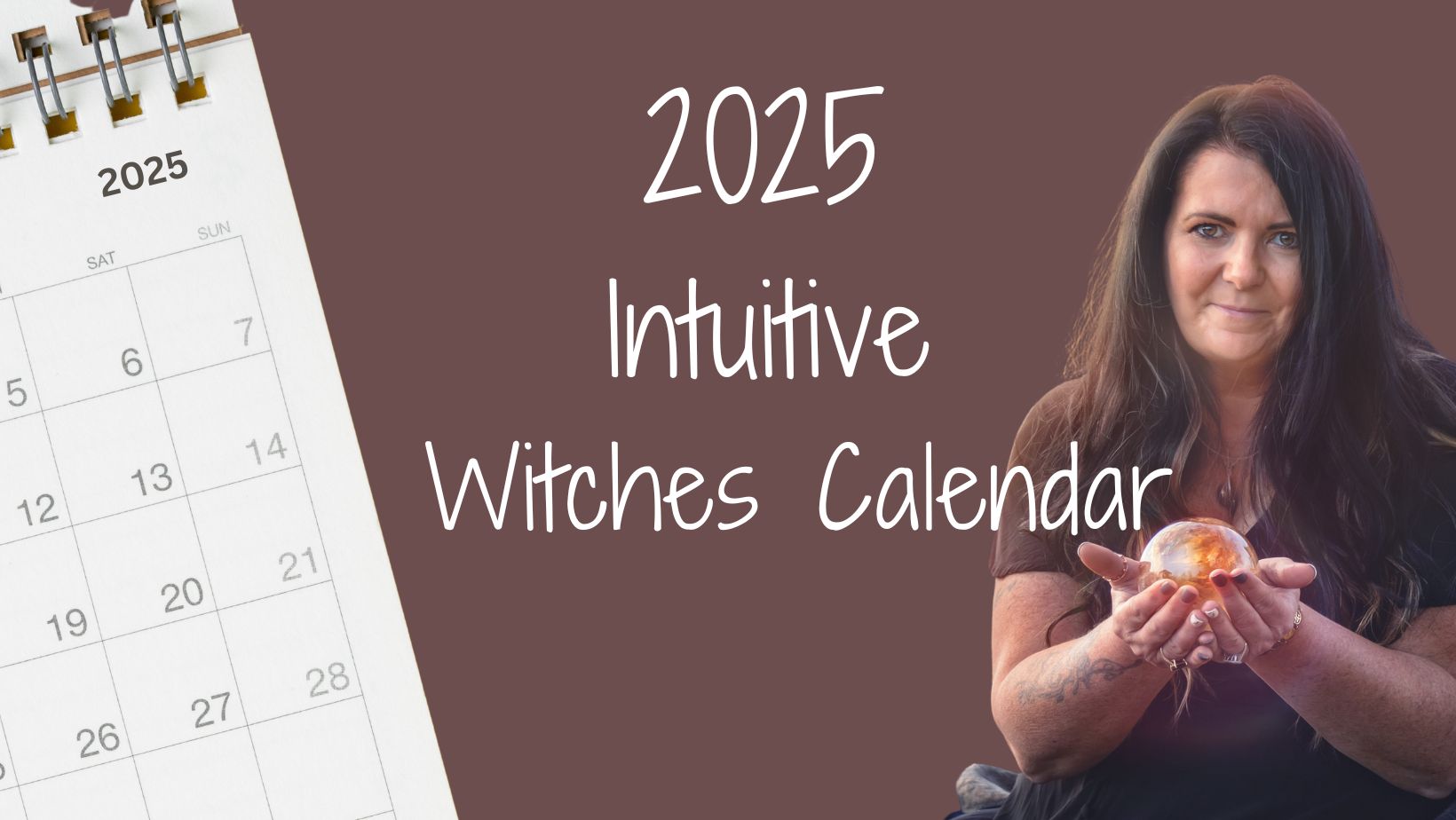 2025 Intuitive Witches Calendar | Carmel Joy Baird